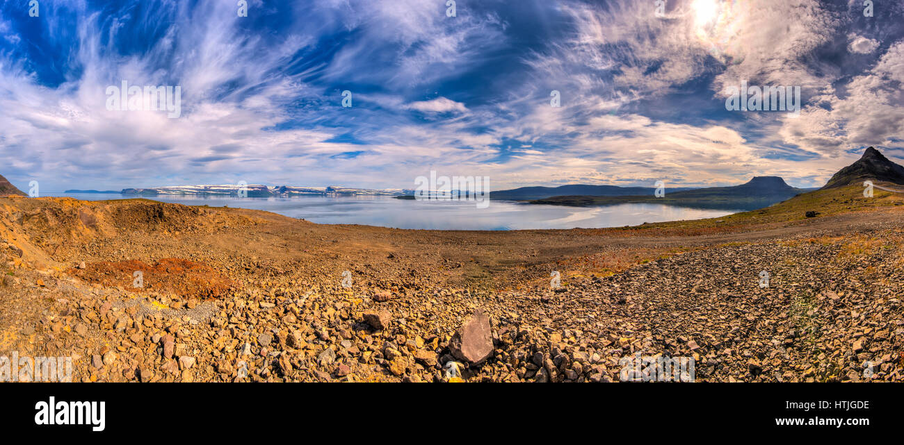 The beautiful West Fjords of Iceland Stock Photo - Alamy