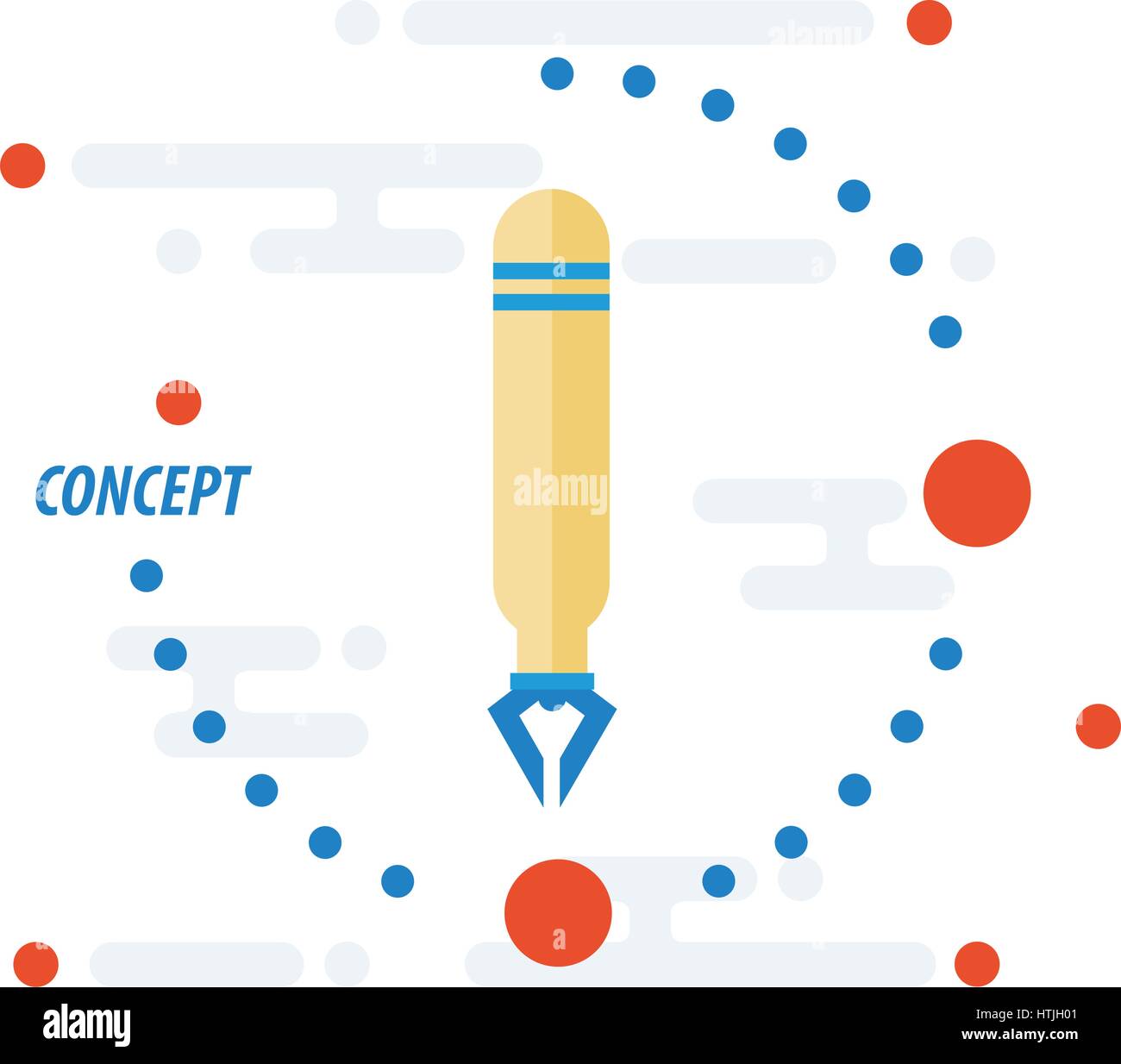 pen concept design Stock Vector Image & Art - Alamy