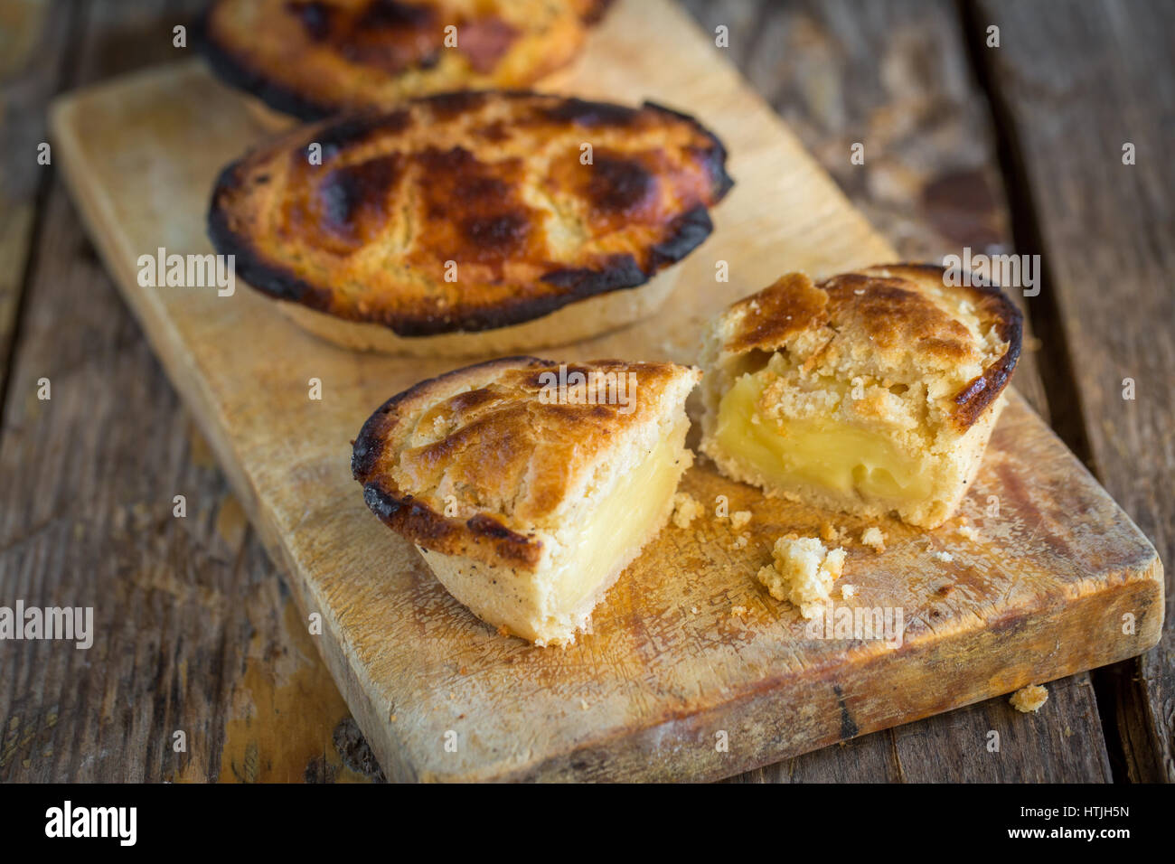 The delicious traditional Pasticciotto pastry from Lecce, Puglia, Italy ...