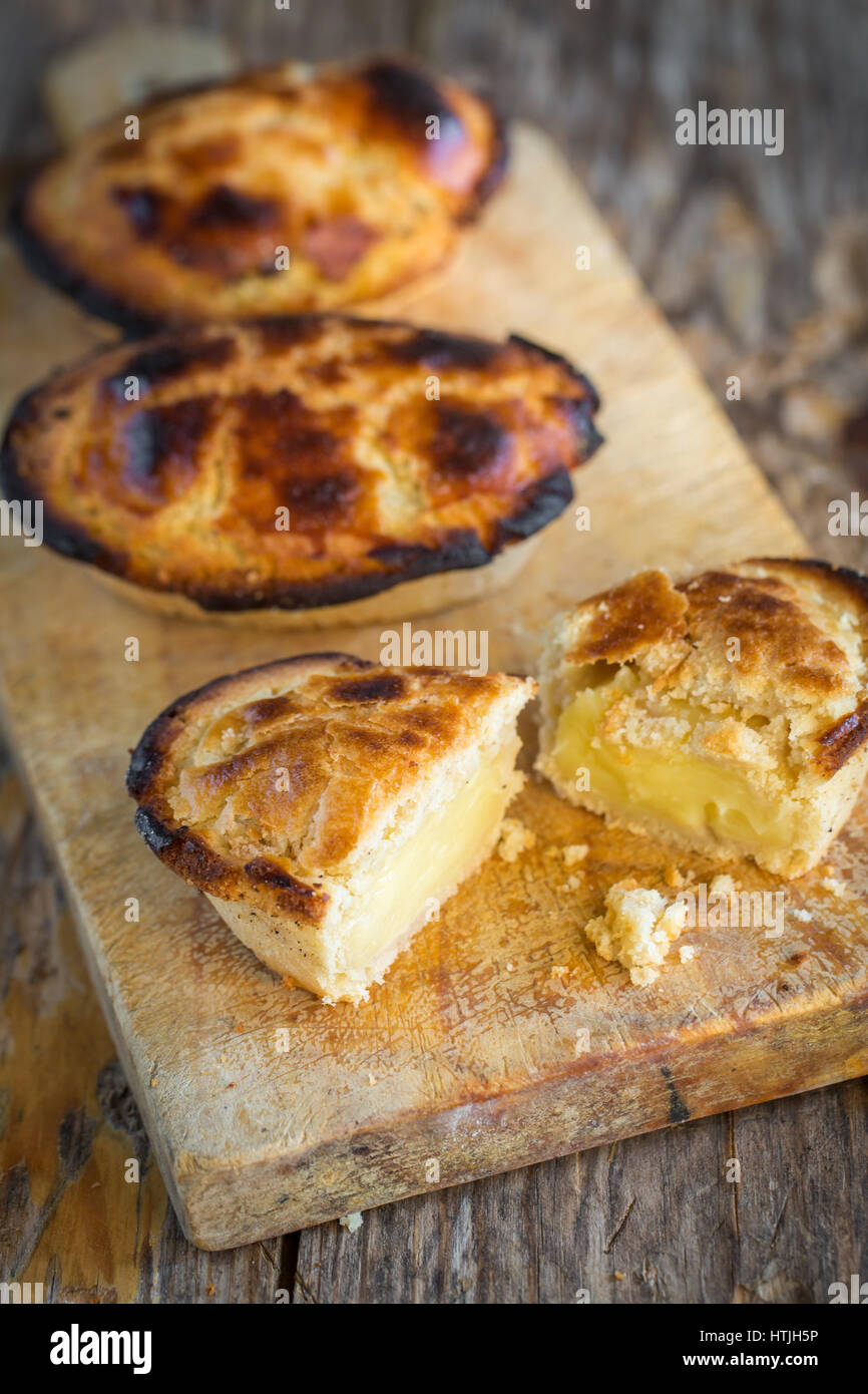 The delicious traditional Pasticciotto pastry from Lecce, Puglia, Italy ...
