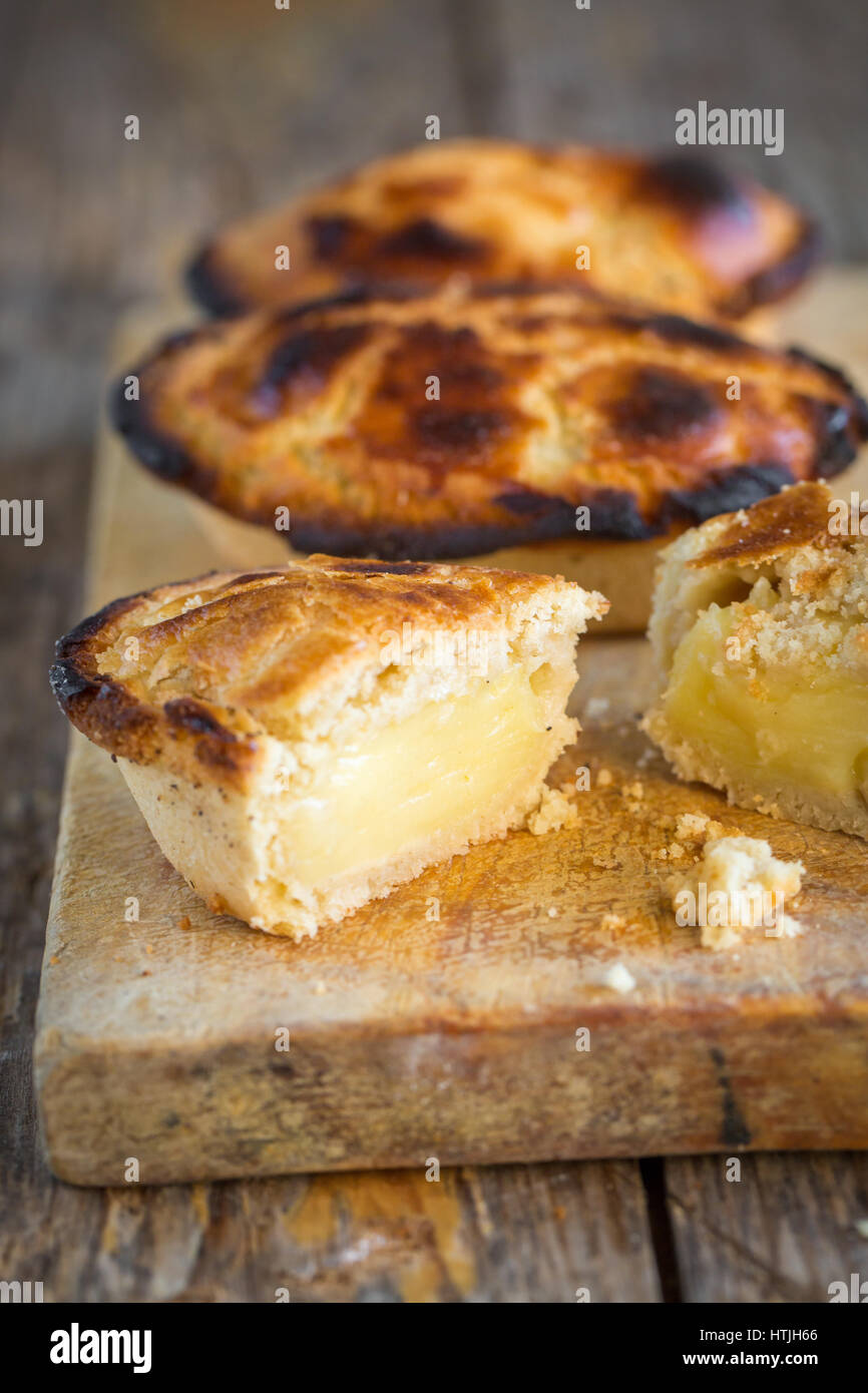The delicious traditional Pasticciotto pastry from Lecce, Puglia, Italy ...