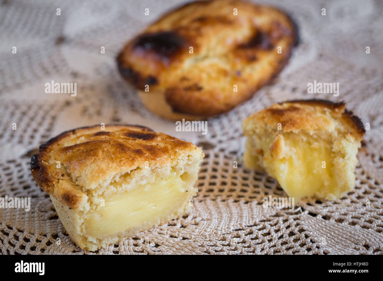 The delicious traditional Pasticciotto pastry from Lecce, Puglia, Italy ...