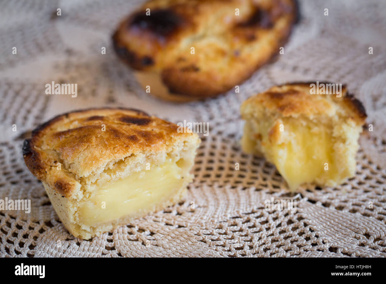 The delicious traditional Pasticciotto pastry from Lecce, Puglia, Italy ...