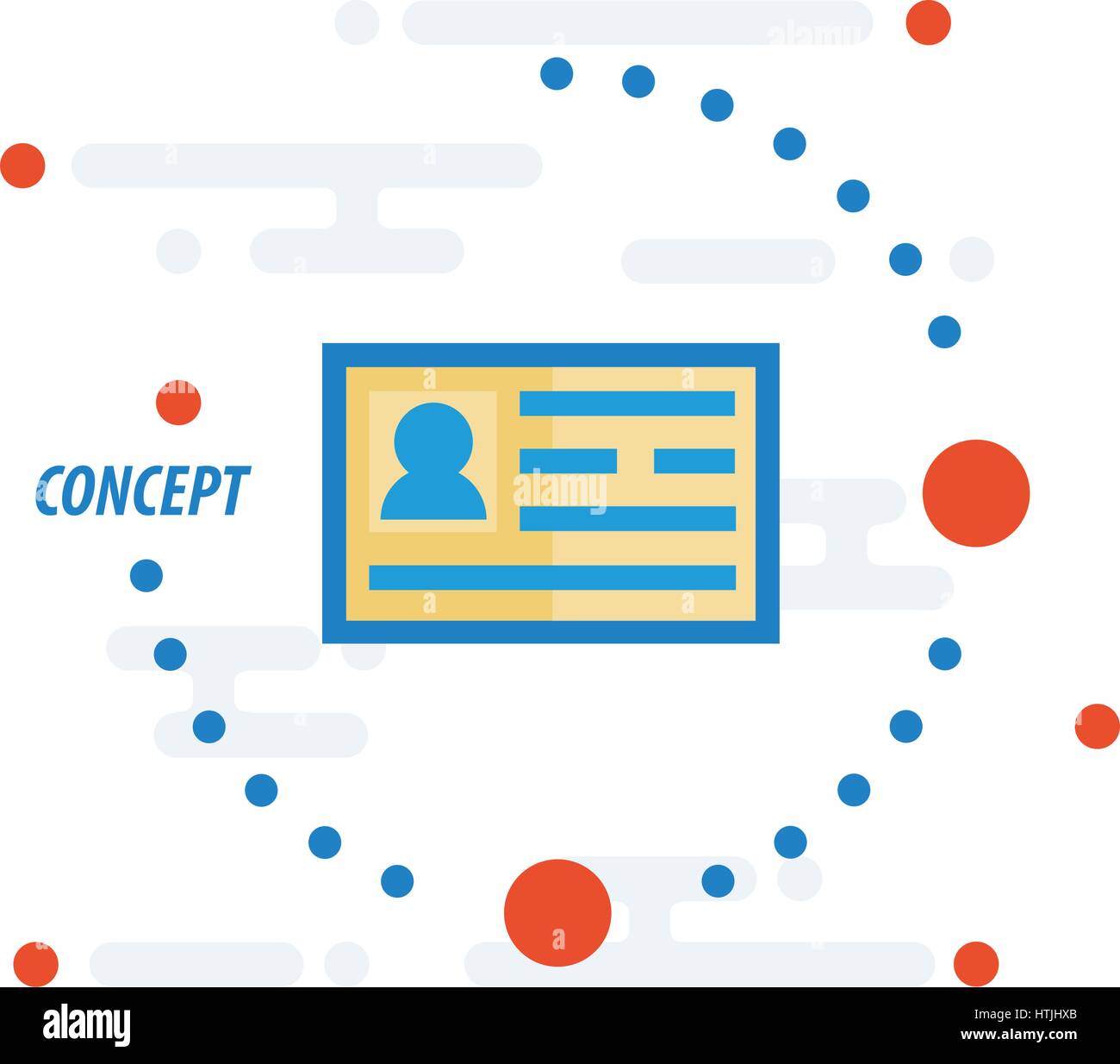 Id credit card Stock Vector Images - Alamy