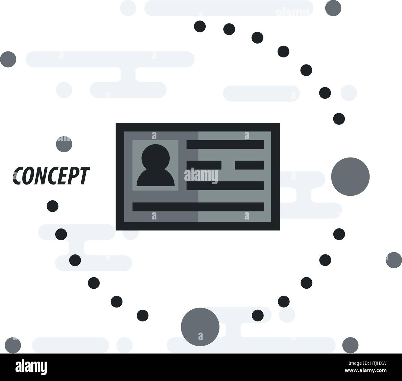 Credit card man black Stock Vector Images - Alamy