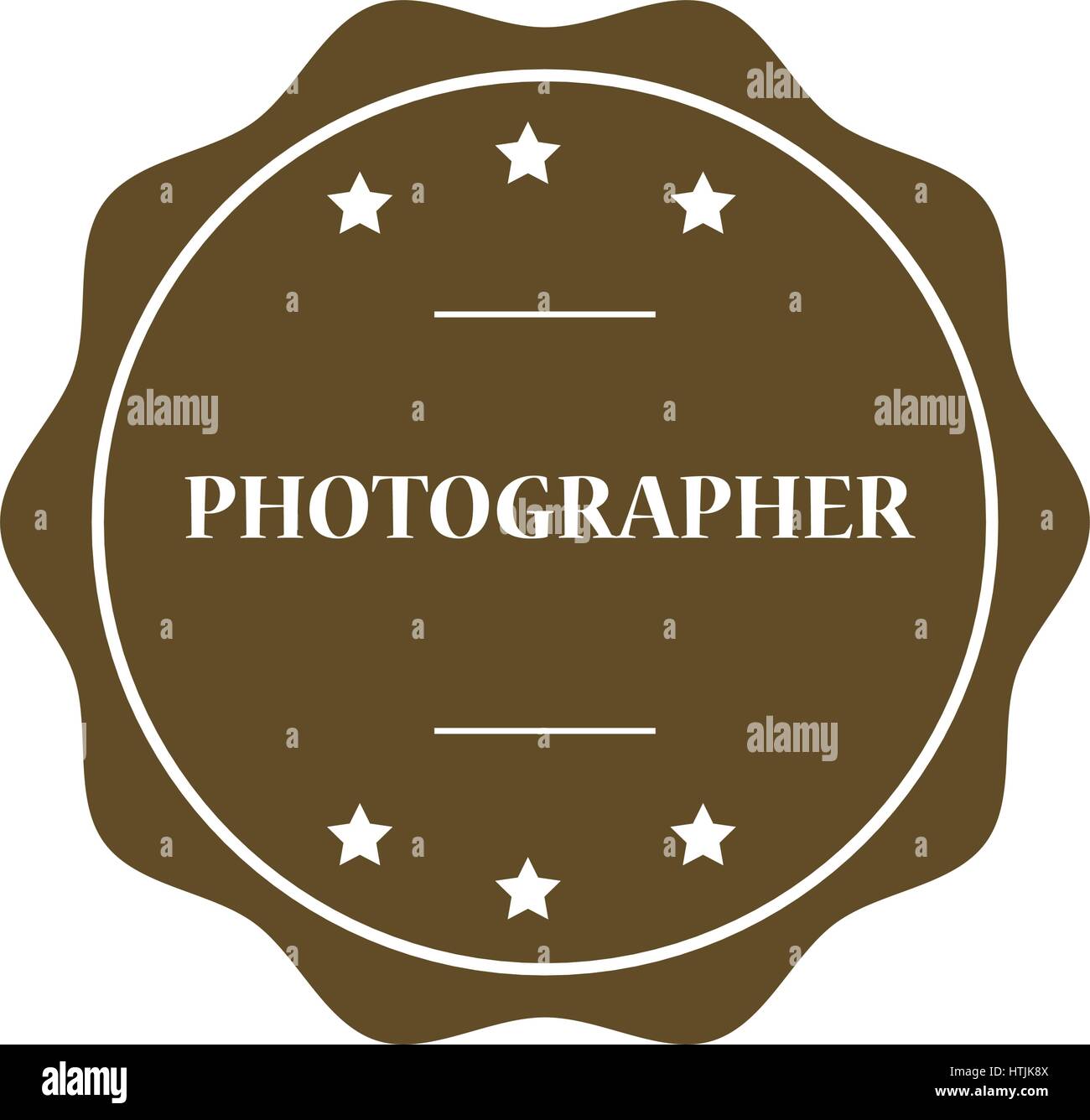 Photographer stamp illustration Stock Vector Image & Art - Alamy
