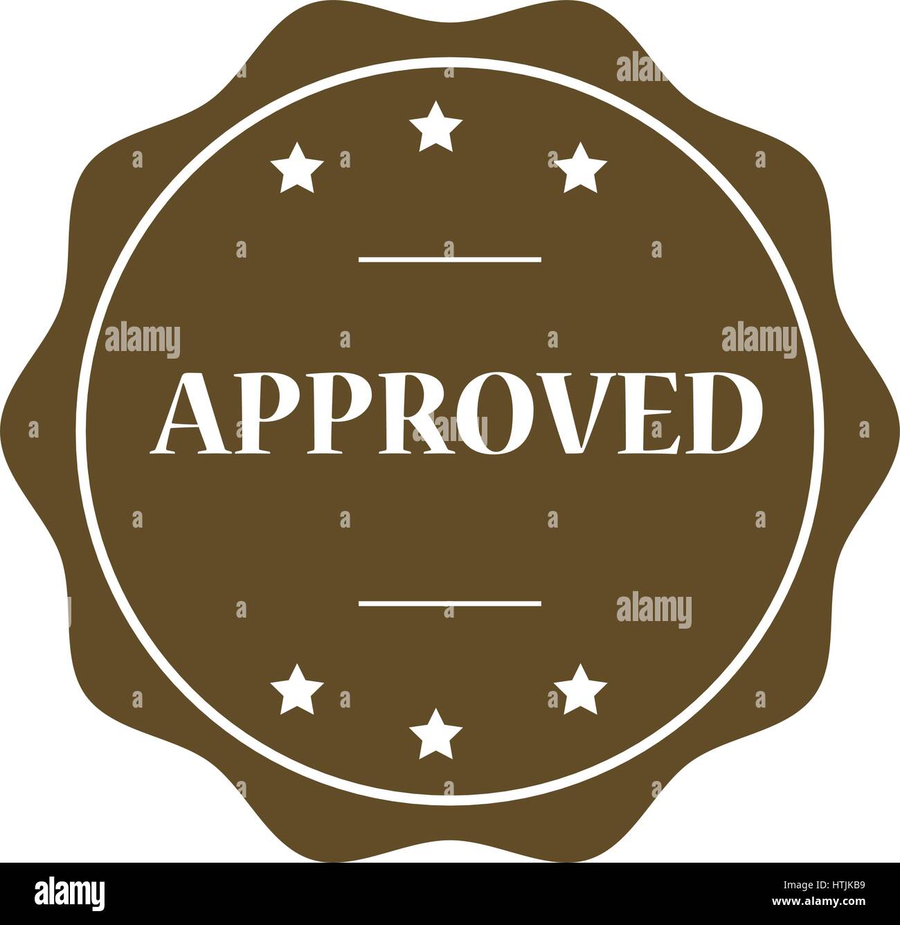 Approved stamp blue hi-res stock photography and images - Alamy