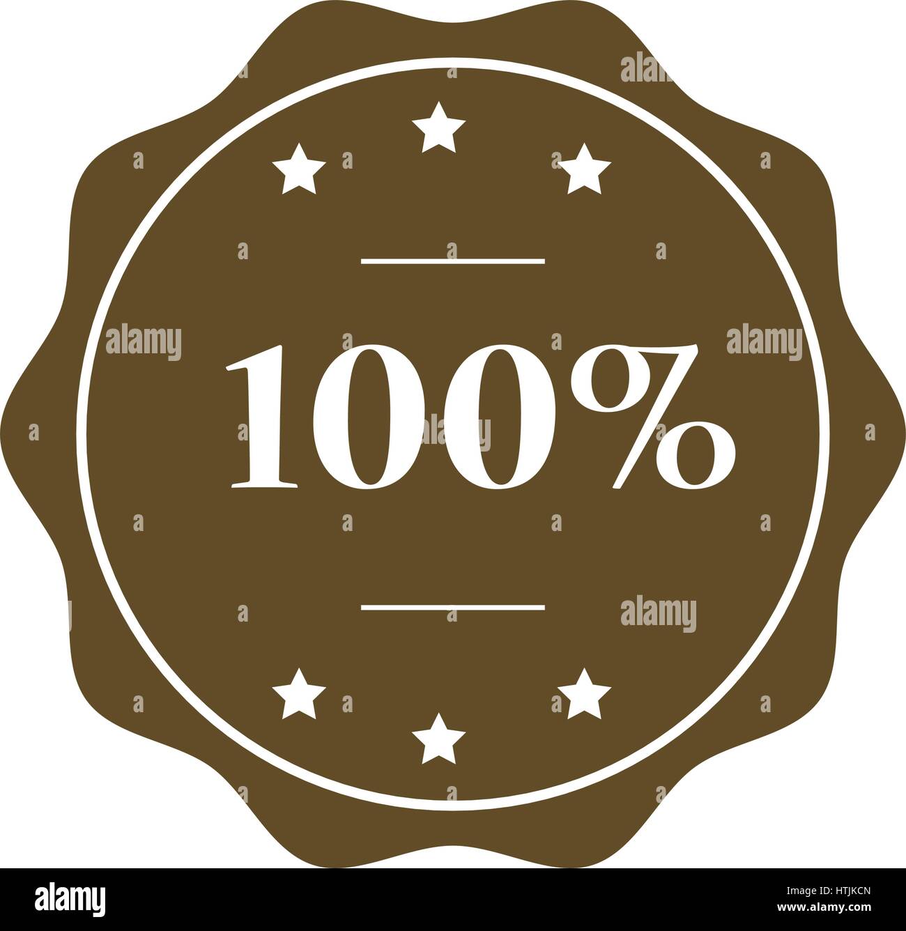 100% stamp illustration Stock Vector Image & Art - Alamy
