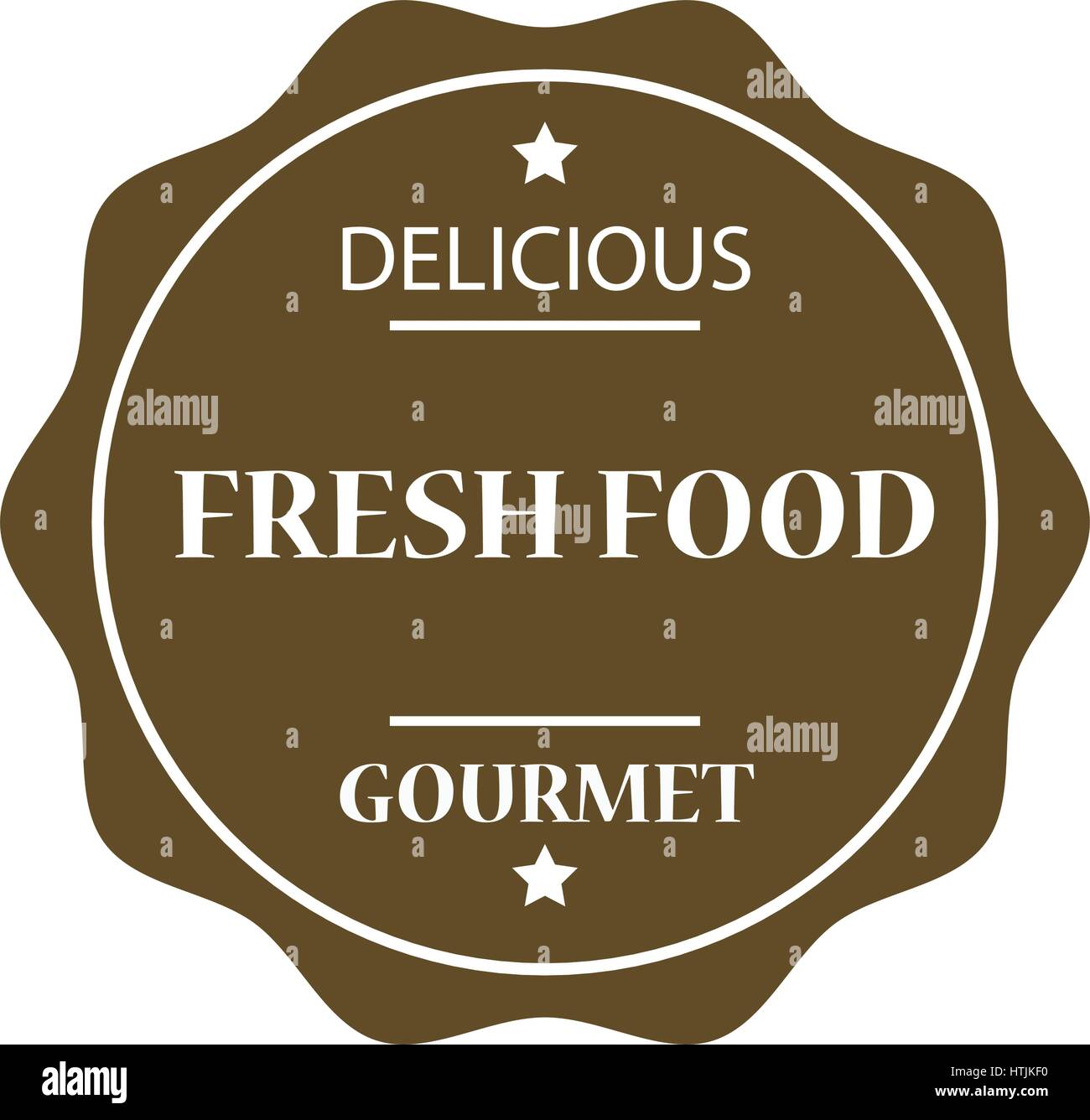 Raw food stamp sign Stock Vector Images - Alamy