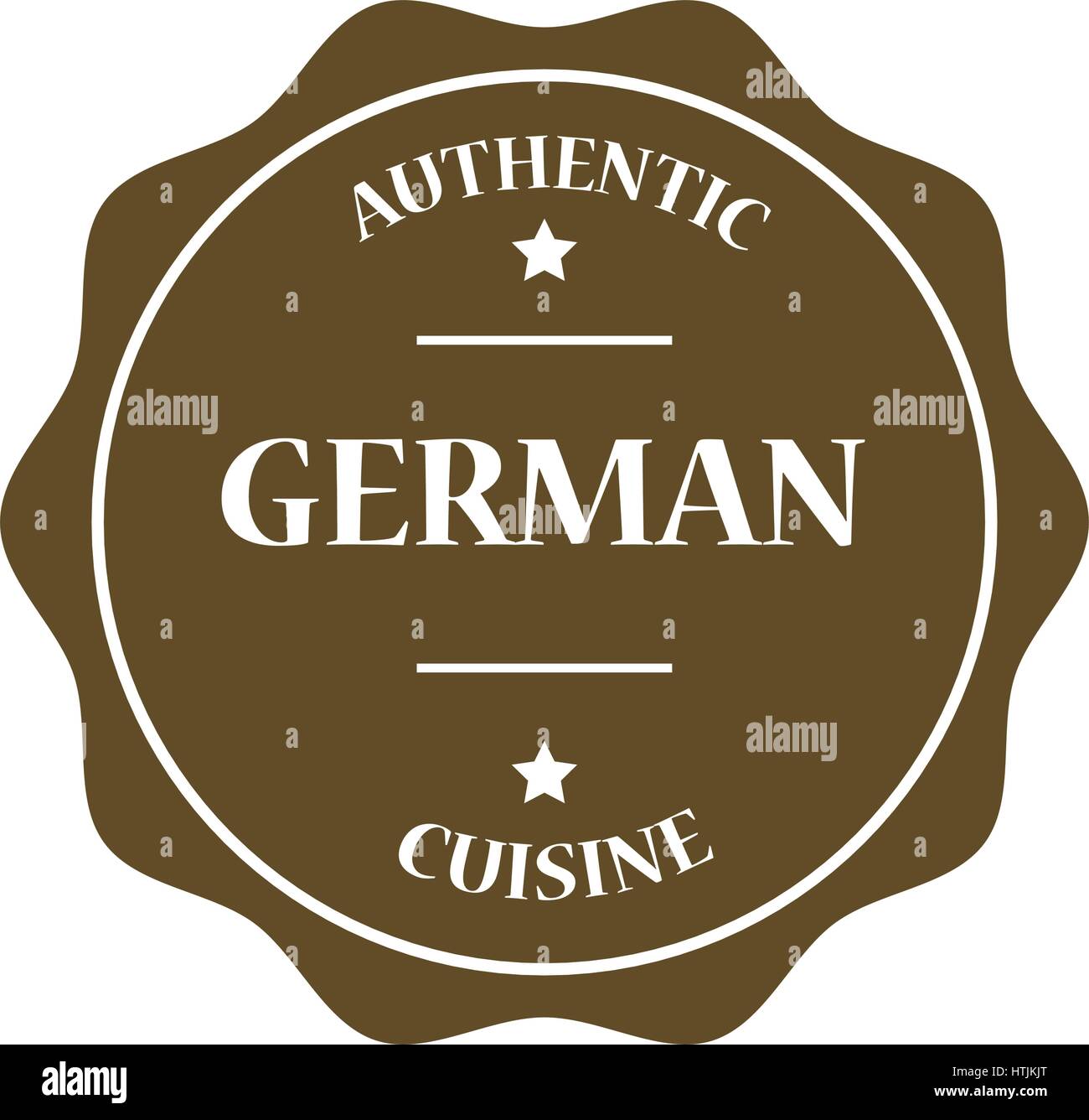 German food stamp illustration Stock Vector Image & Art - Alamy
