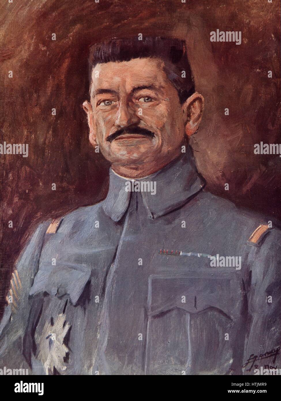 General Charles Mangin (1866-1925) French army officer who had command ...