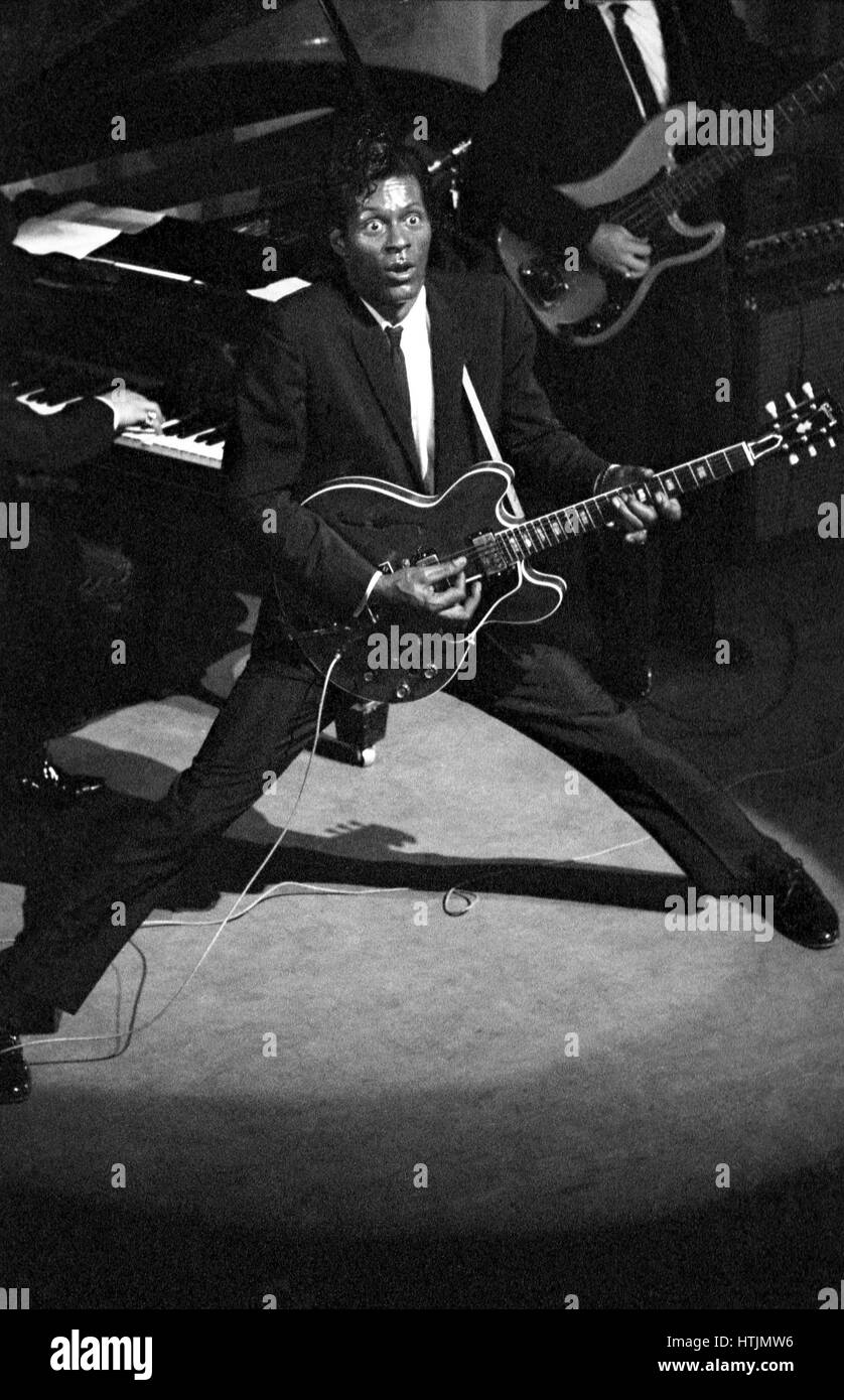 Chuck berry Black and White Stock Photos & Images - Alamy
