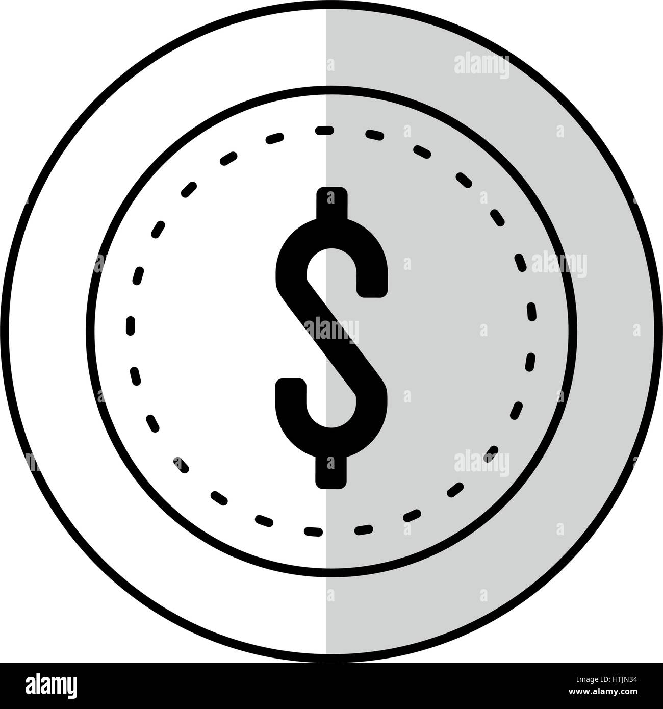 coin icon image Stock Vector Image & Art - Alamy
