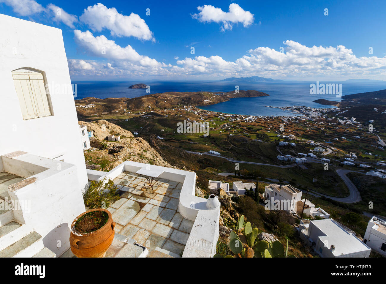 Sifnos chora cyclades island hi-res stock photography and images - Alamy