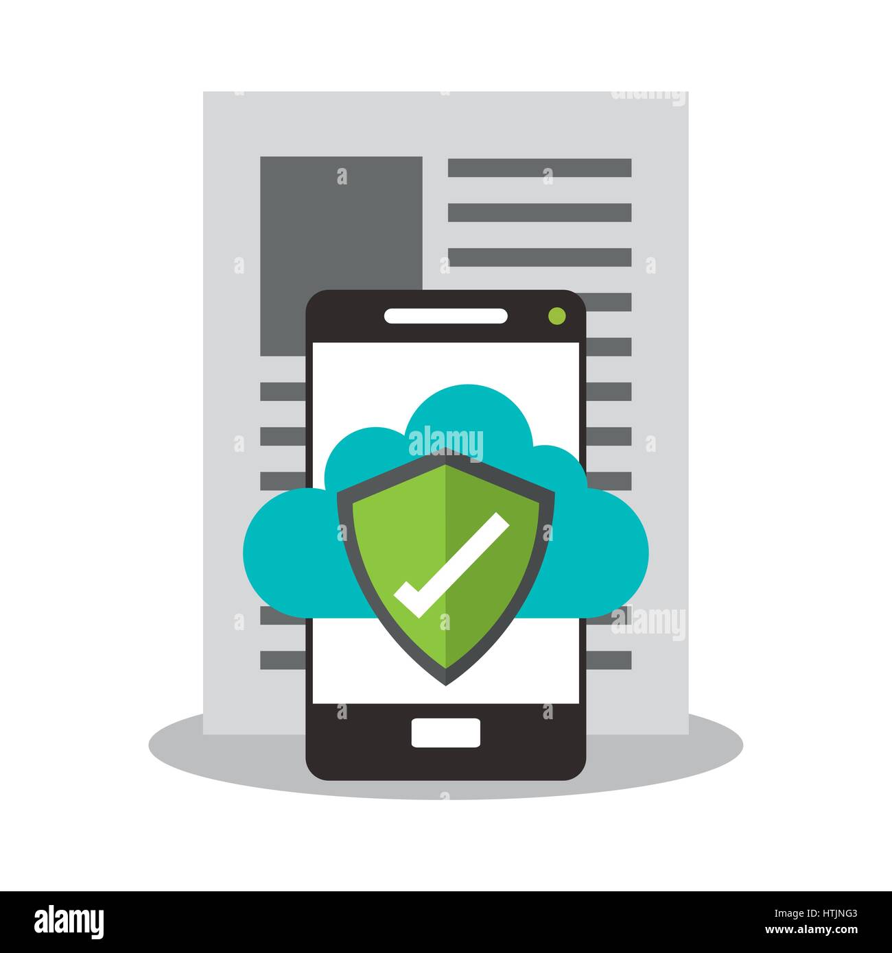 Page documents technology digital Stock Vector Images - Alamy