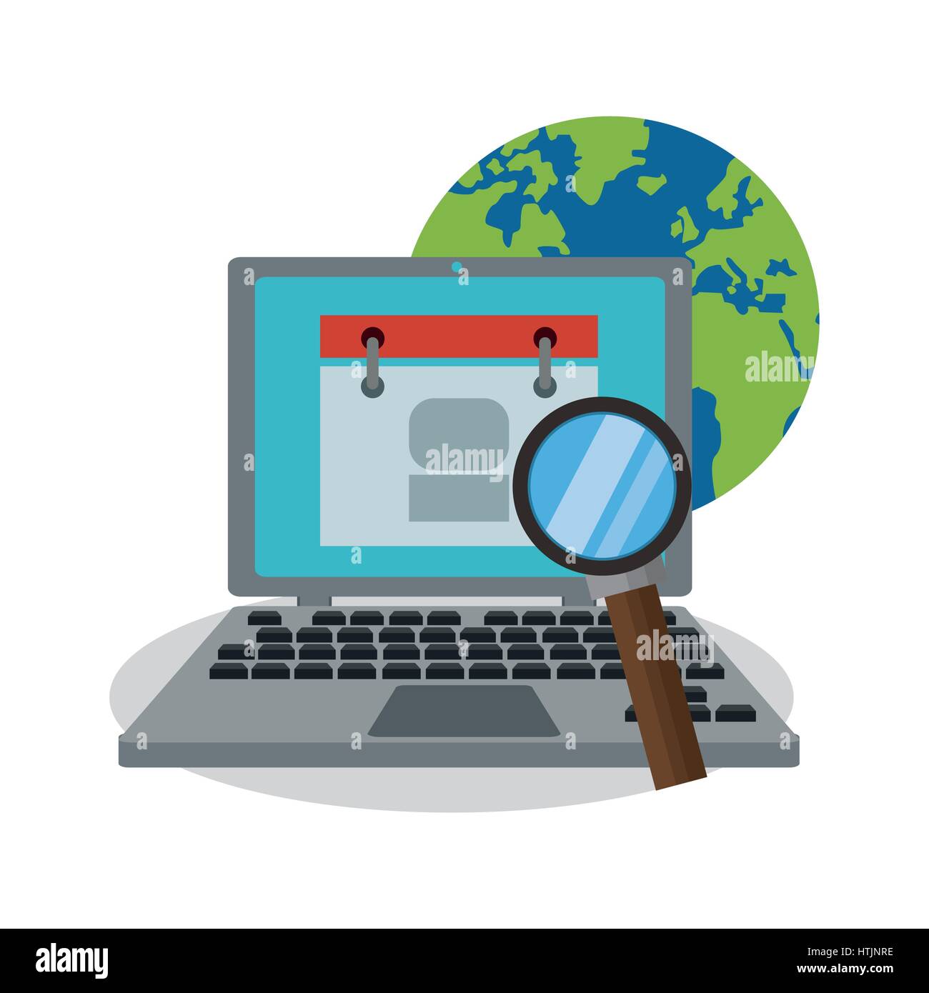 computer work or office related icons image Stock Vector Image & Art ...