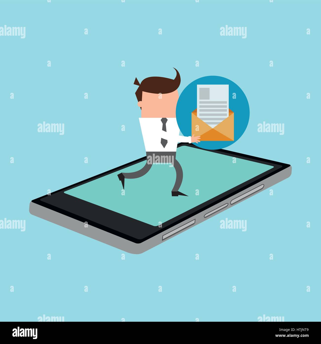 instant messaging related icons image Stock Vector Image & Art - Alamy