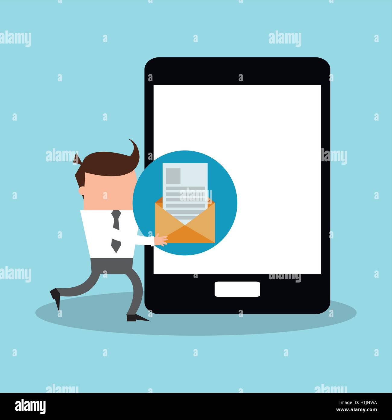 instant messaging related icons image Stock Vector Image & Art - Alamy