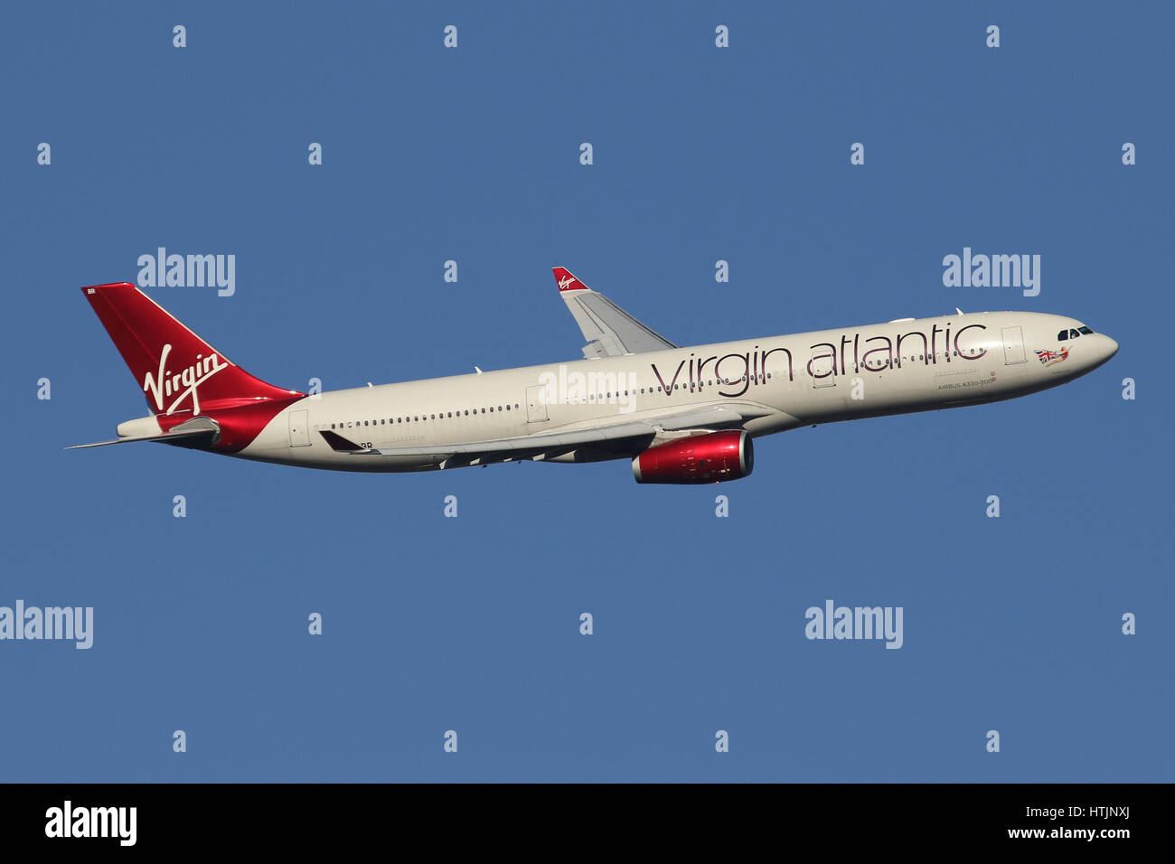 Virgin atlantic plane hi-res stock photography and images - Alamy