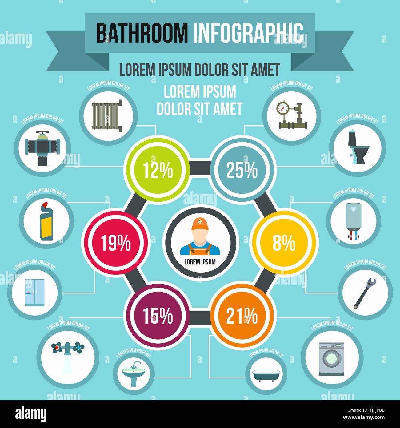 Restroom infographic icon Stock Vector Images - Alamy