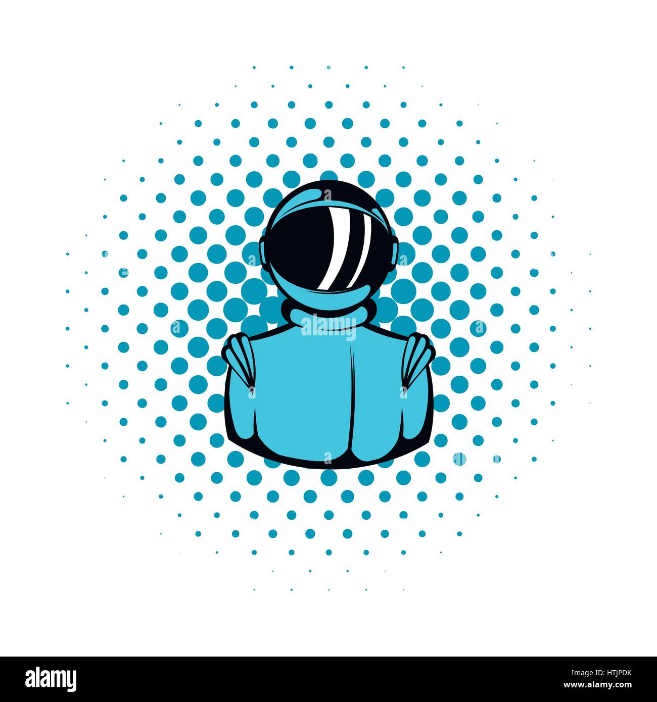 Galaxy space journey in blue Cut Out Stock Images & Pictures - Alamy