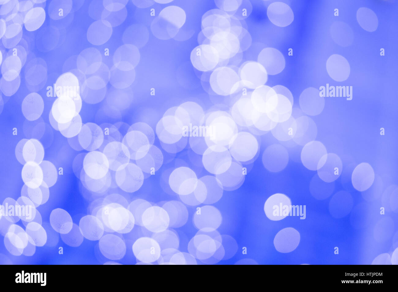 Abstract blue bokeh background Stock Photo - Alamy