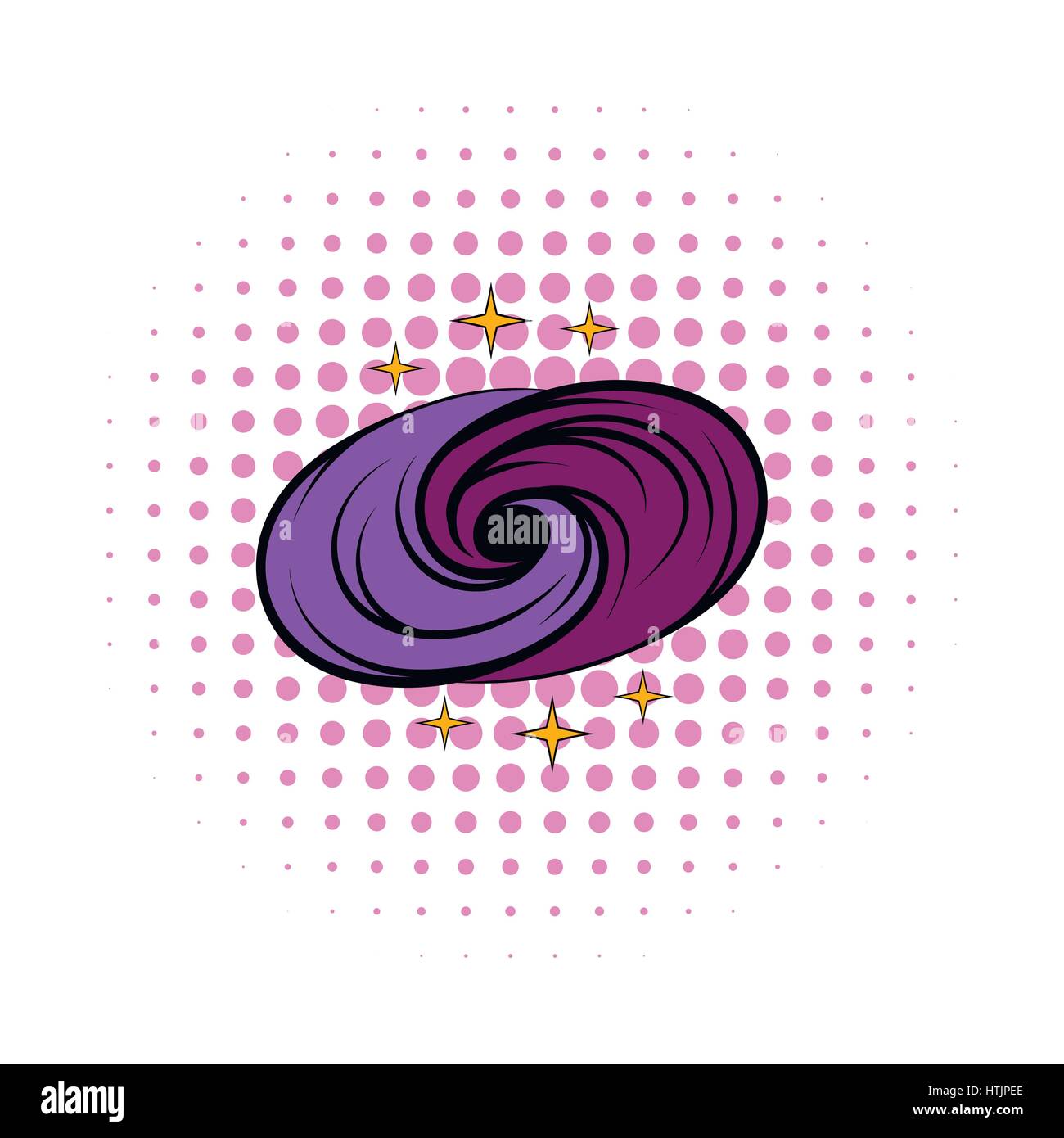 Black hole in space icon, comics style Stock Vector Image & Art - Alamy