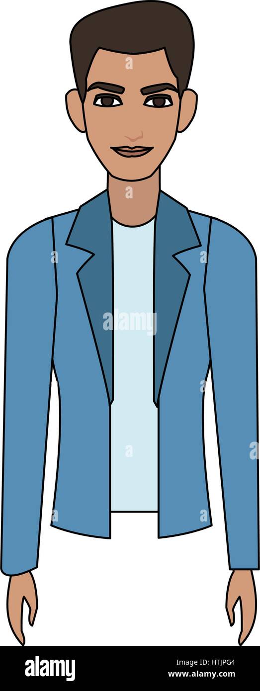 handsome young man icon image Stock Vector Image & Art - Alamy