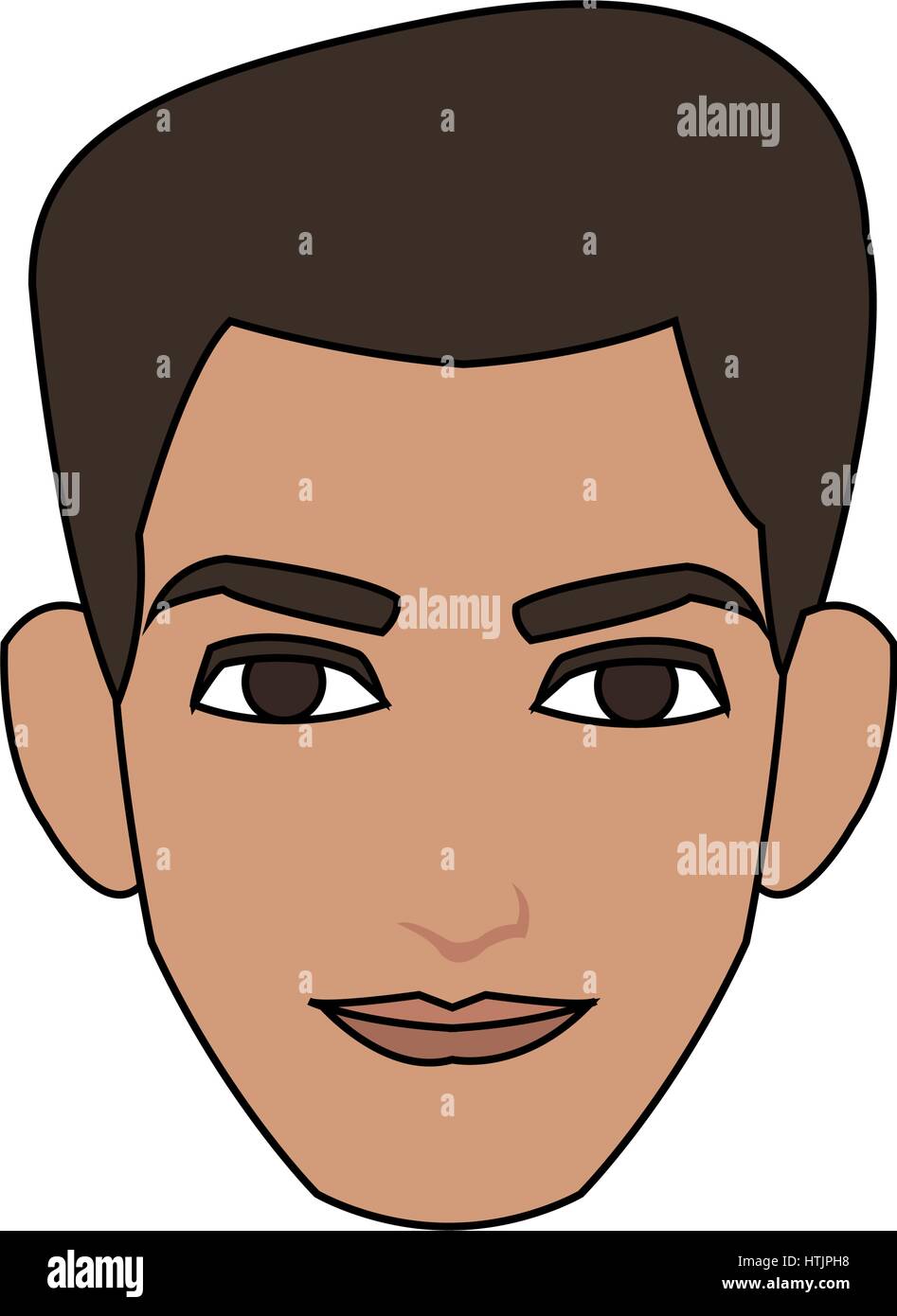 handsome young man icon image Stock Vector Image & Art - Alamy