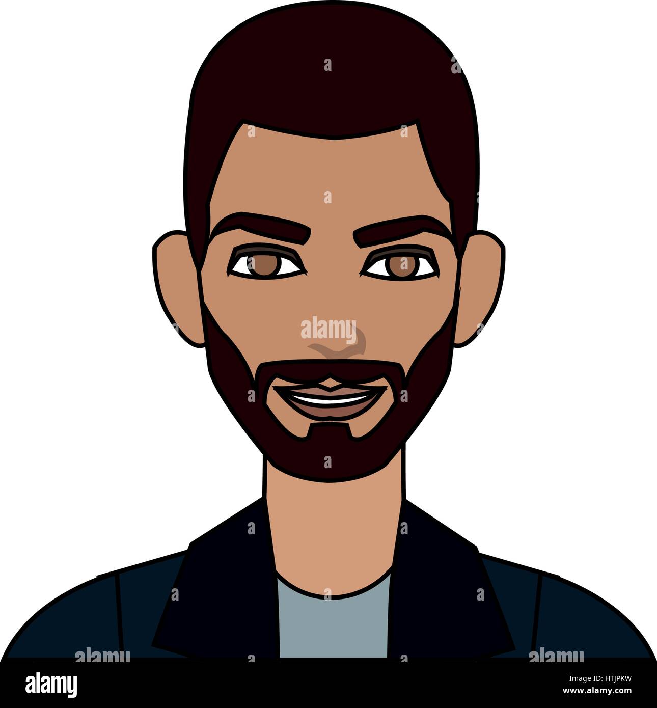 handsome young man icon image Stock Vector Image & Art - Alamy