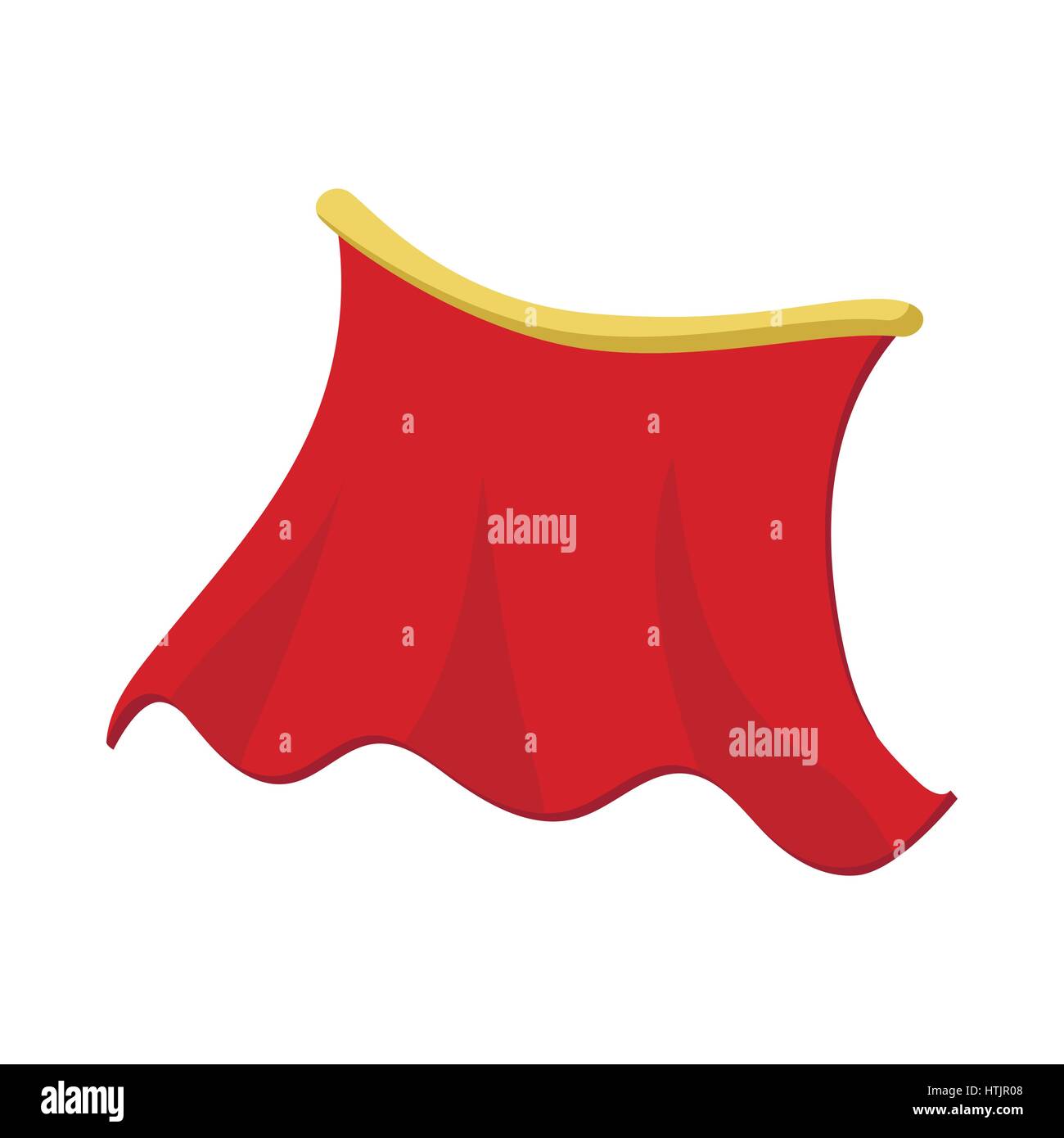 Red cape icon, cartoon style Stock Vector Image & Art - Alamy