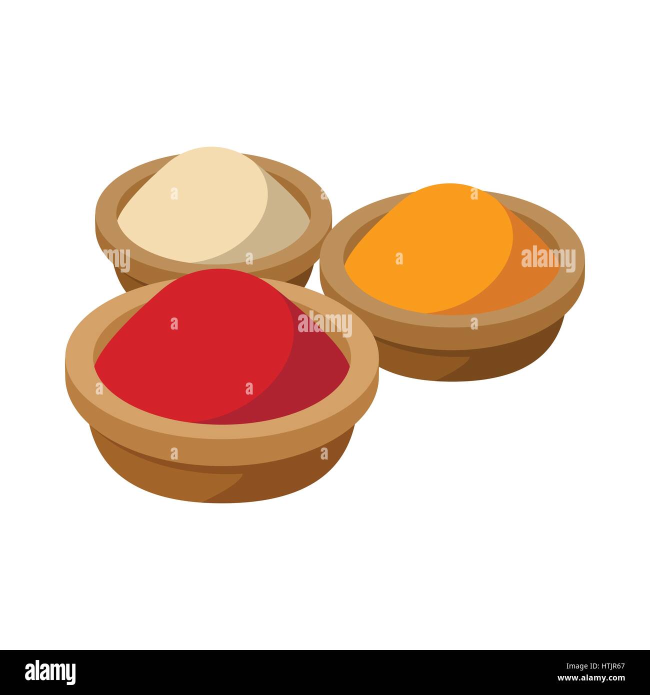 Indian spices icon, cartoon style Stock Vector Image & Art - Alamy