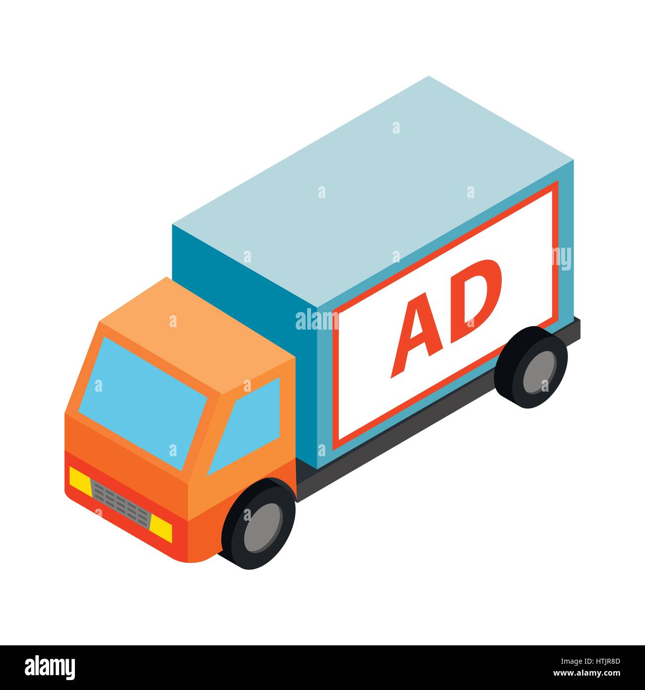 White transit van advertising hi-res stock photography and images - Alamy