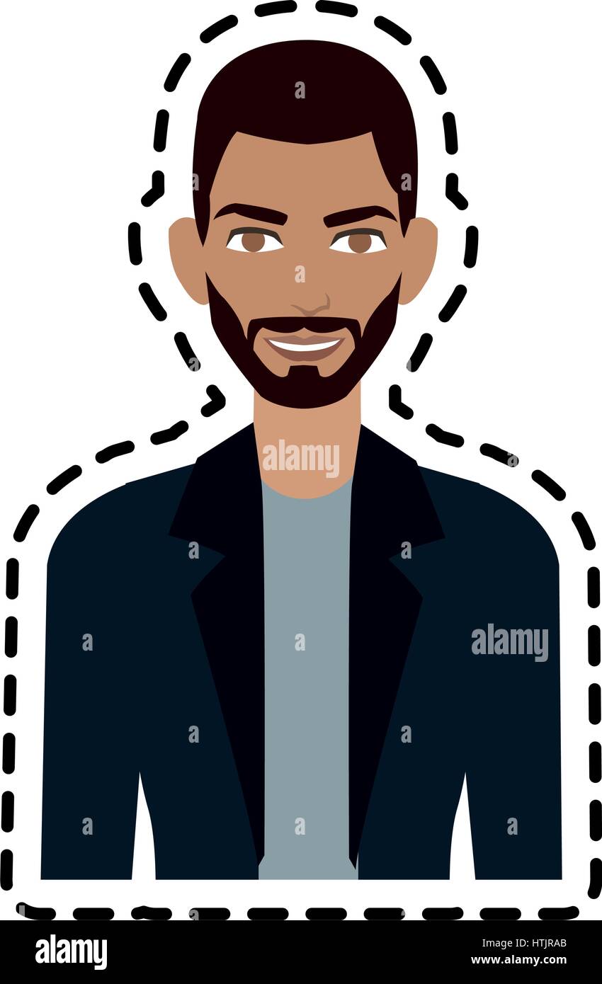 handsome young man icon image Stock Vector Image & Art - Alamy