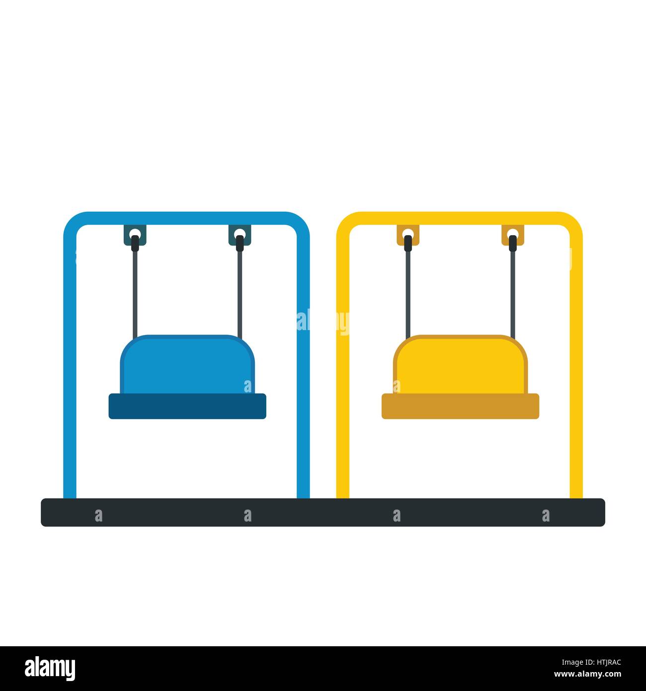 Playground swing icon Stock Vector Image & Art - Alamy