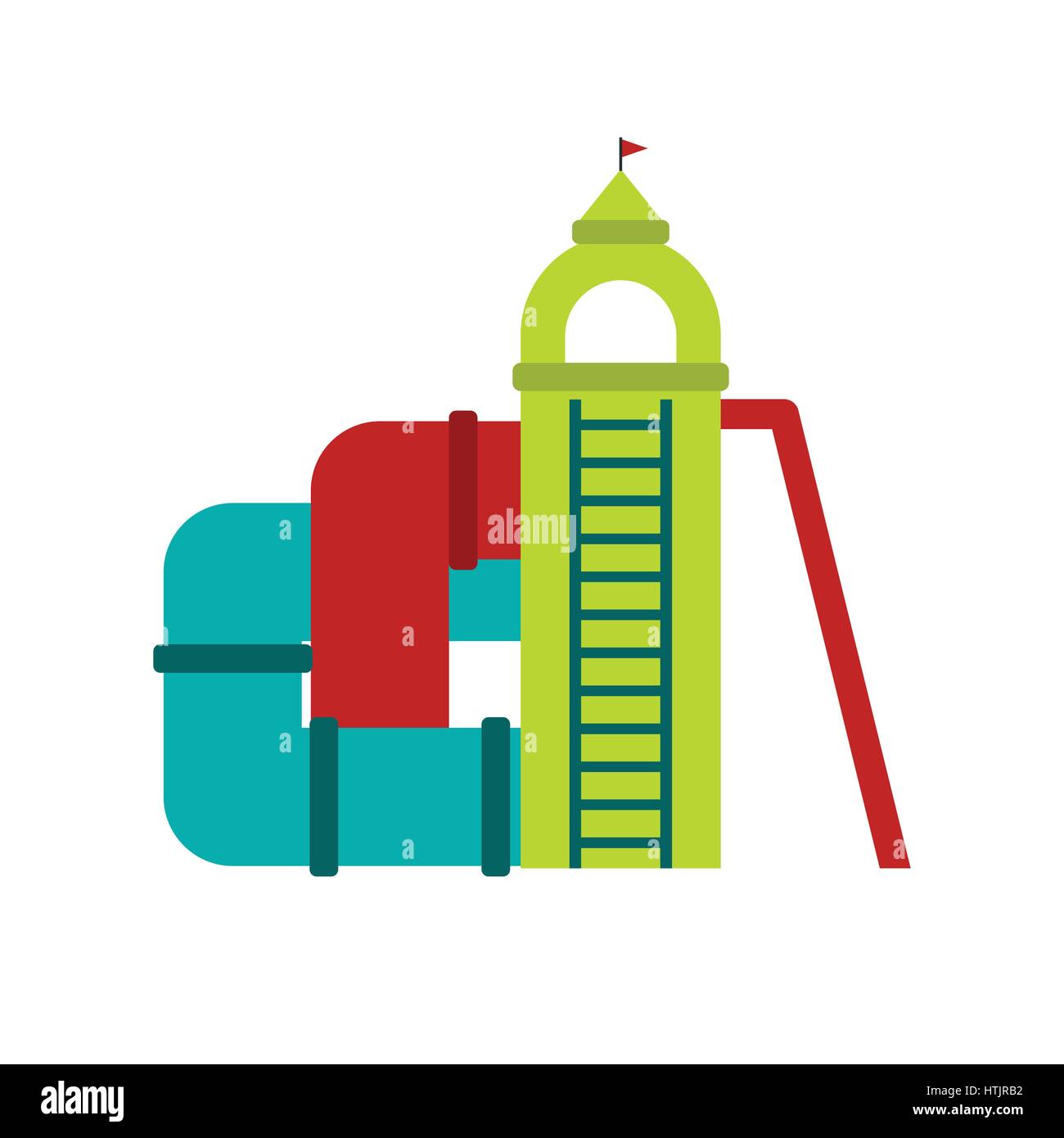 Playground slide ladder chute hi-res stock photography and images - Alamy