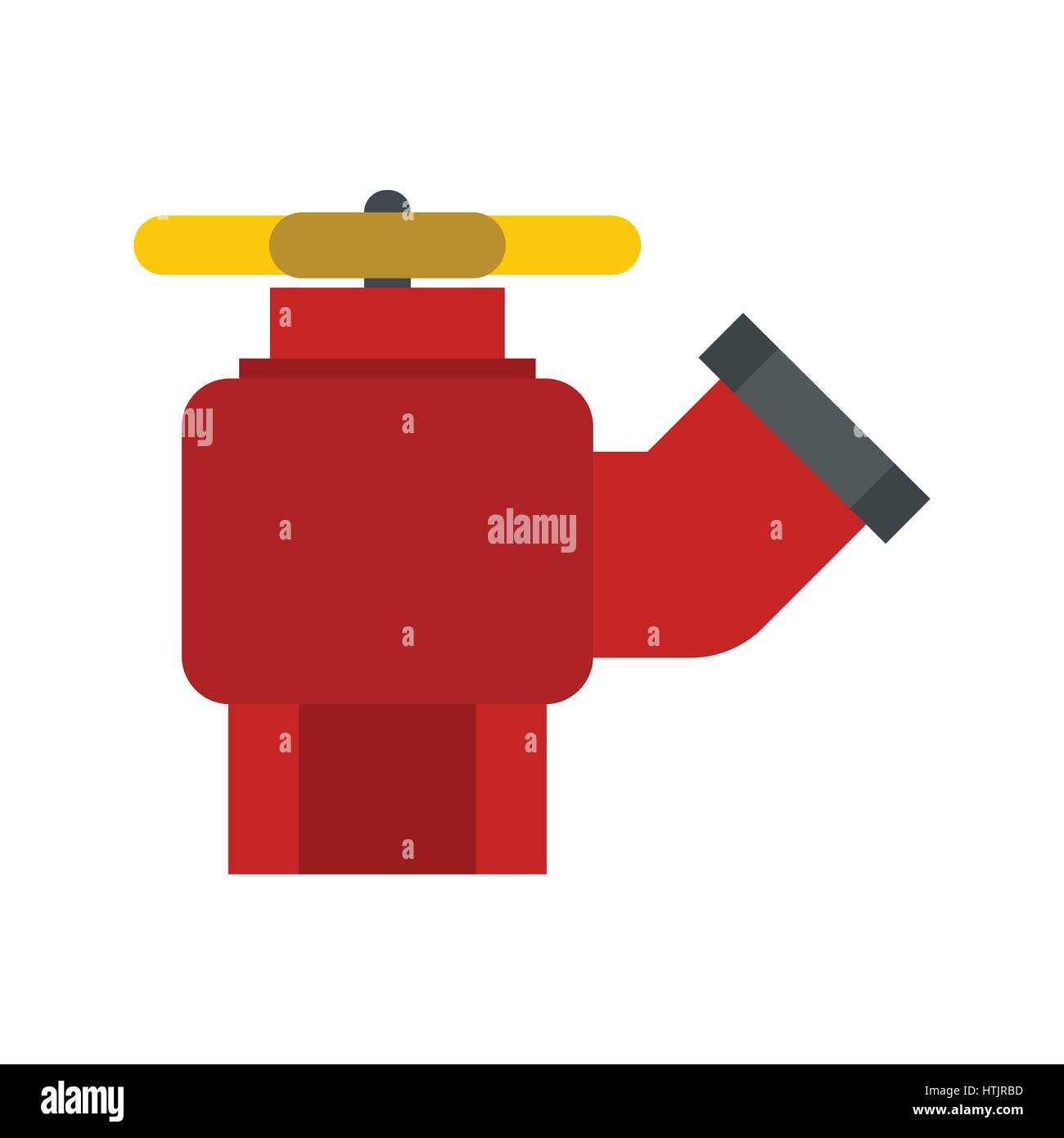 Fire hydrant with valve icon Stock Vector Image & Art - Alamy