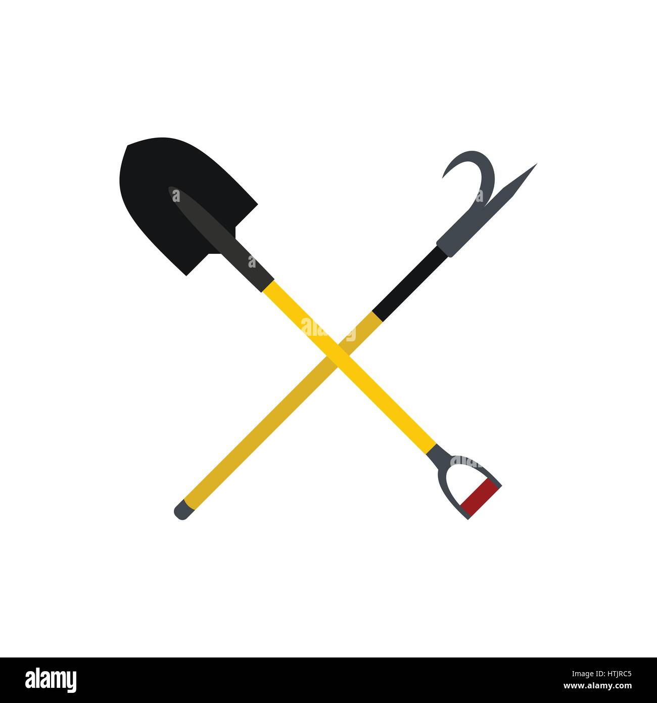 Shovel and scrap icon Stock Vector Image & Art - Alamy