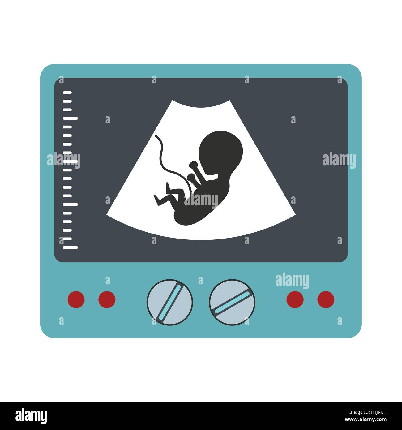 Ultrasound fetus head Cut Out Stock Images & Pictures - Alamy
