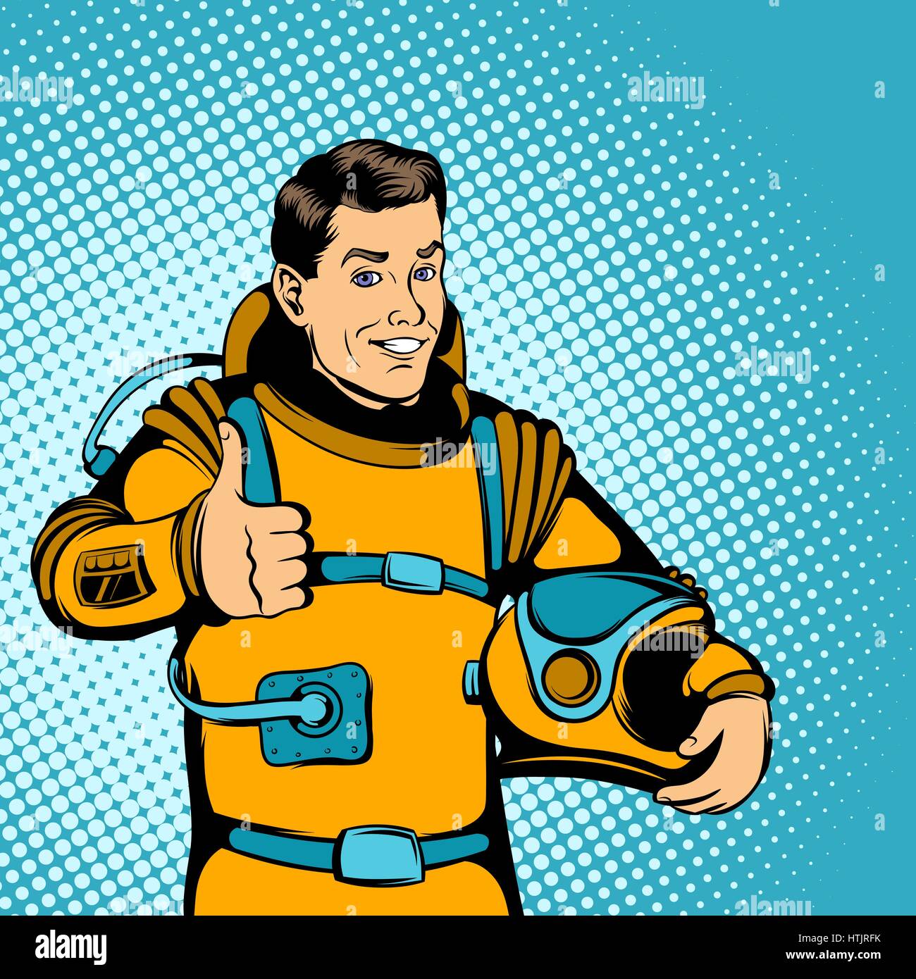 Astronaut concept, comics style Stock Vector Image & Art - Alamy