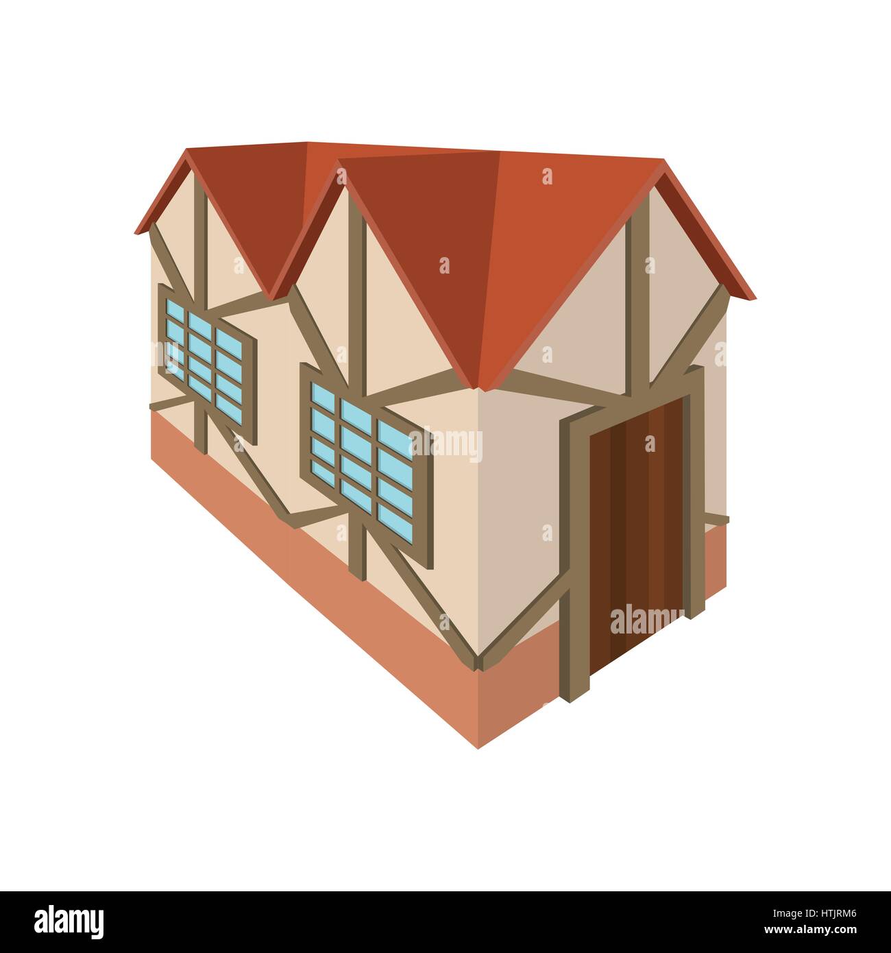 Historic architecture half timbered Cut Out Stock Images & Pictures - Alamy