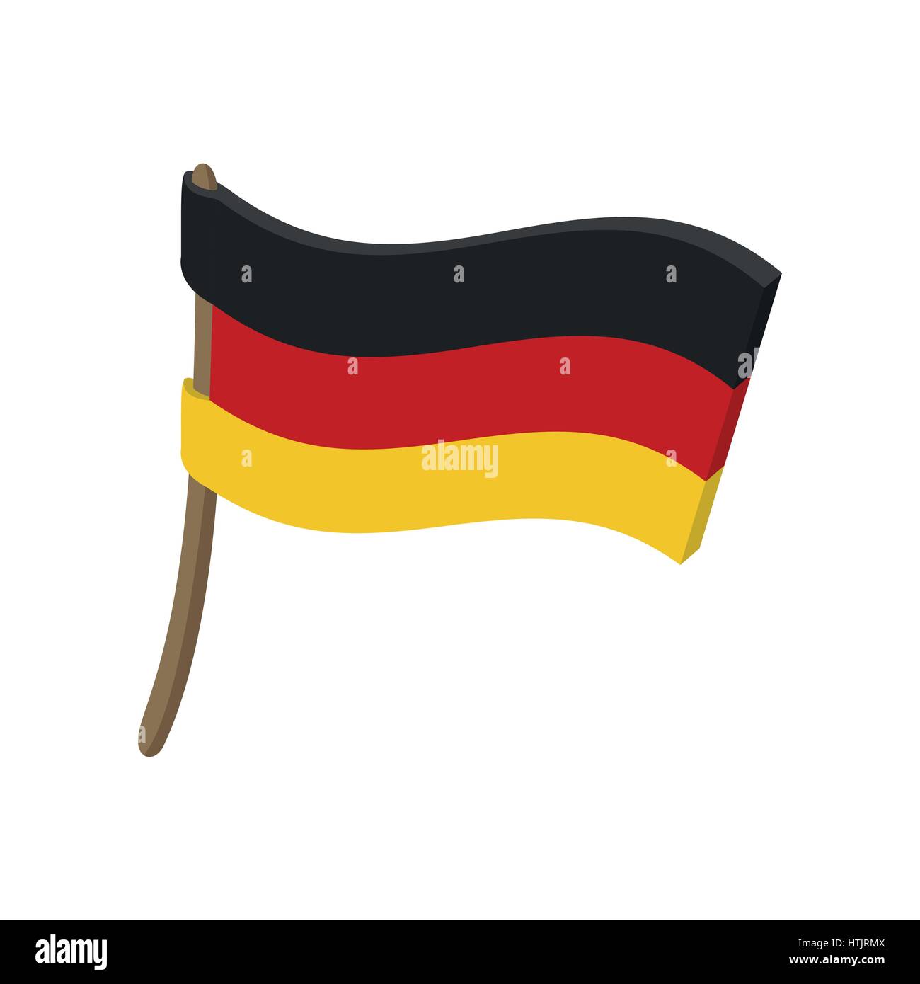 Flag of Germany icon, cartoon style Stock Vector Image & Art - Alamy