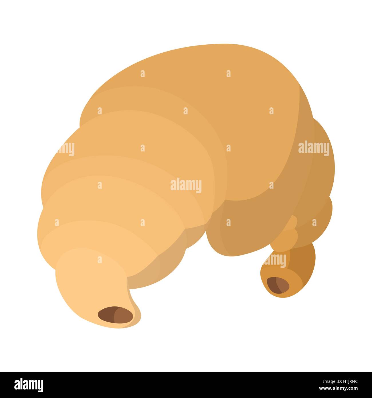 Croissant icon, cartoon style Stock Vector Image & Art - Alamy