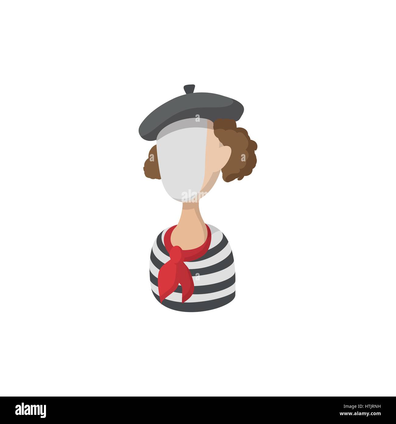 Beret Actor Pantomime Cartoon High Resolution Stock Photography and ...