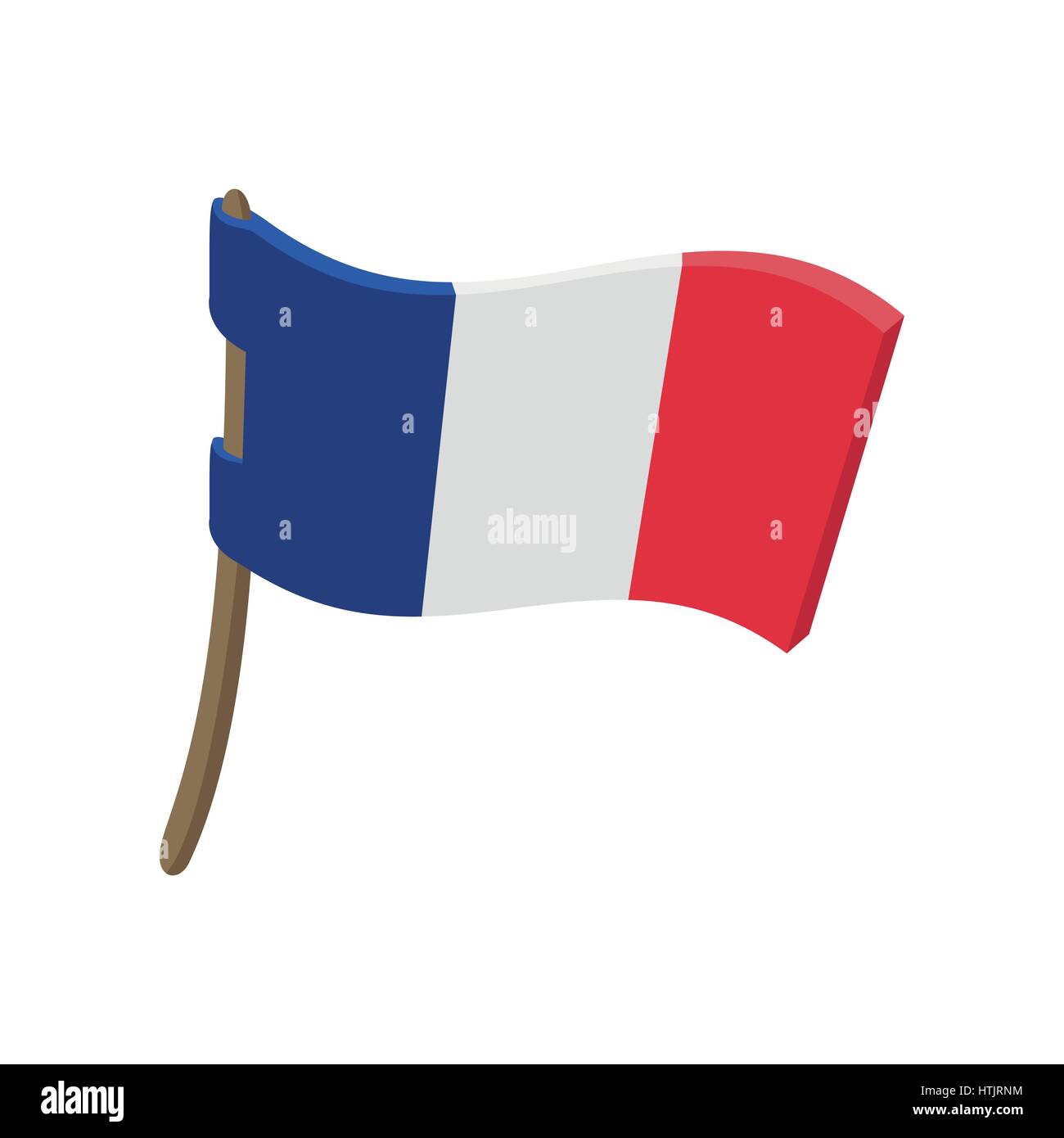 Flag of France icon, cartoon style Stock Vector Image & Art - Alamy