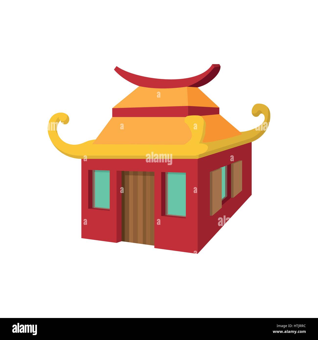 The mandarin house Stock Vector Images - Alamy