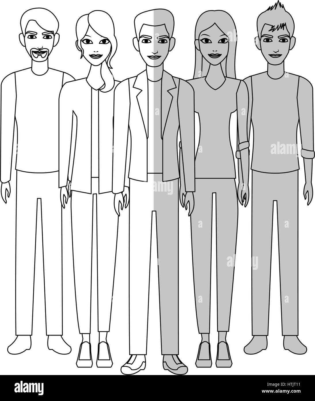 young people icon Stock Vector Image & Art - Alamy