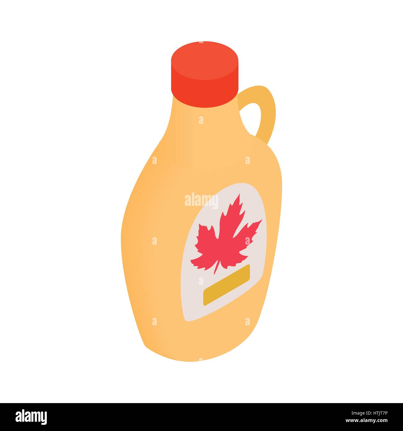 Bottle of maple syrup icon, isometric 3d style Stock Vector Image & Art ...
