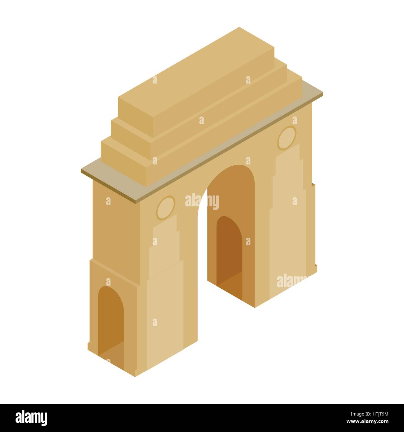 India gate memorial new Stock Vector Images - Alamy