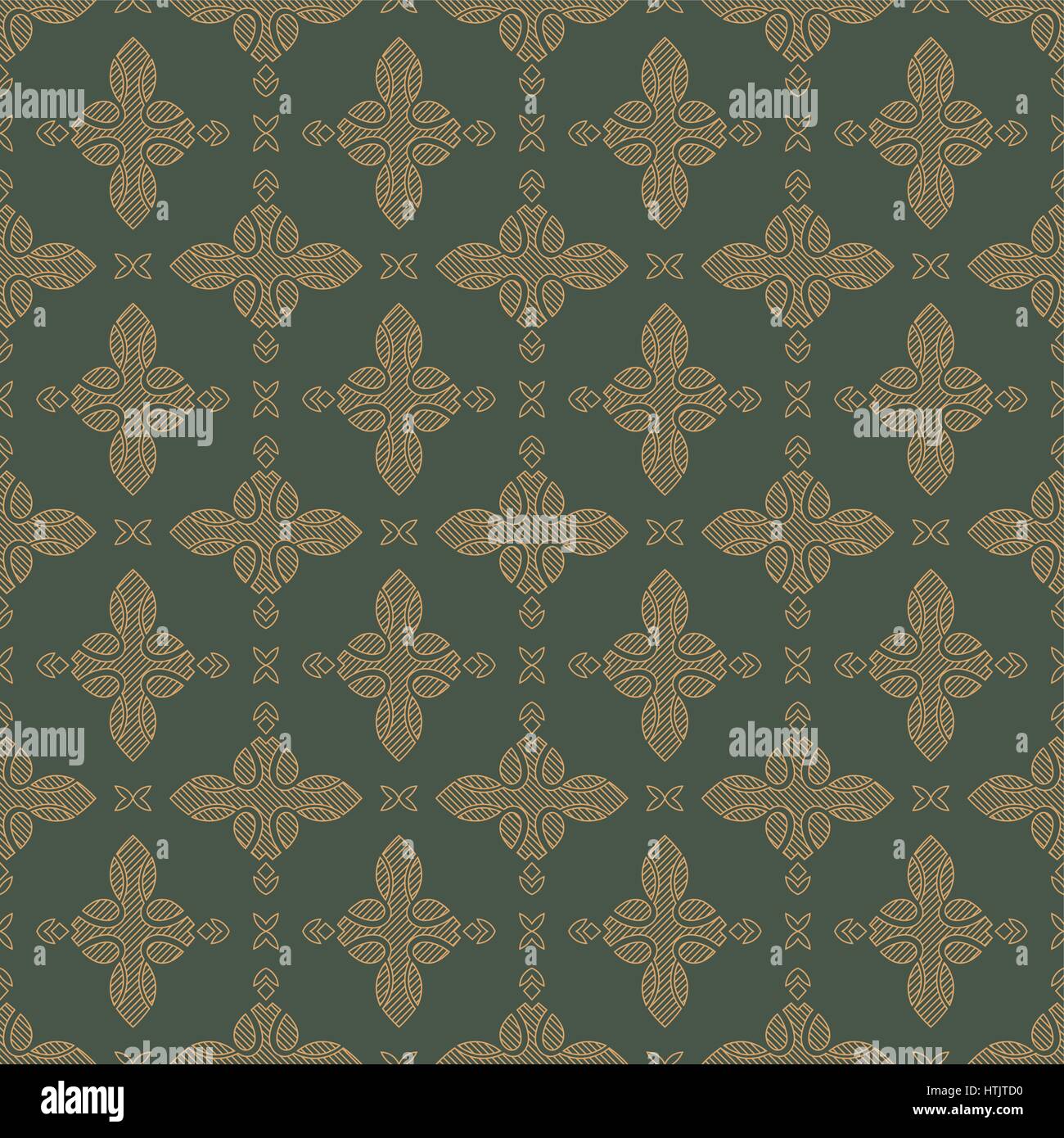 Vector seamless pattern. Luxury stylish texture. Pattern can be used as ...
